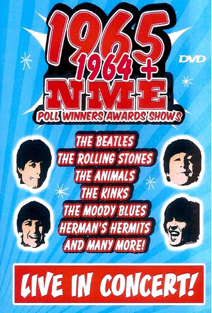 1964 & 1965 NME Poll Winners Award Concerts - DVD set – ImagineMystic.com