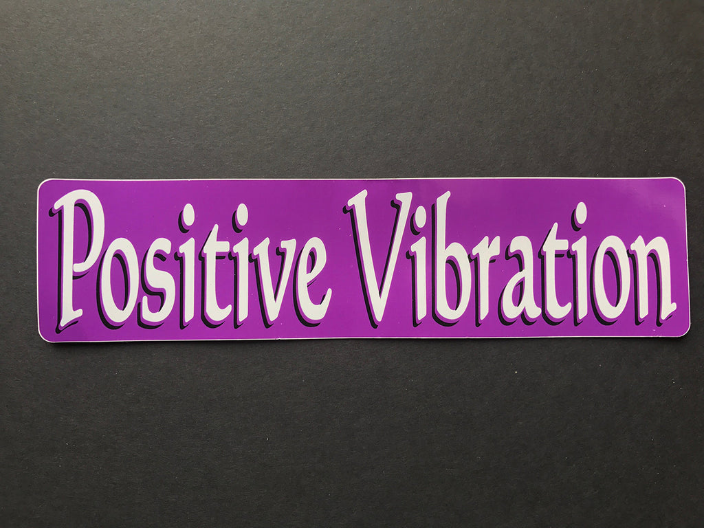 Rasta Positive Vibration Sticker – ImagineMystic.com